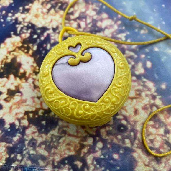 Toys | Mattel Polly Pocket Tiny Power Locket Light Up Pendant Necklace ...